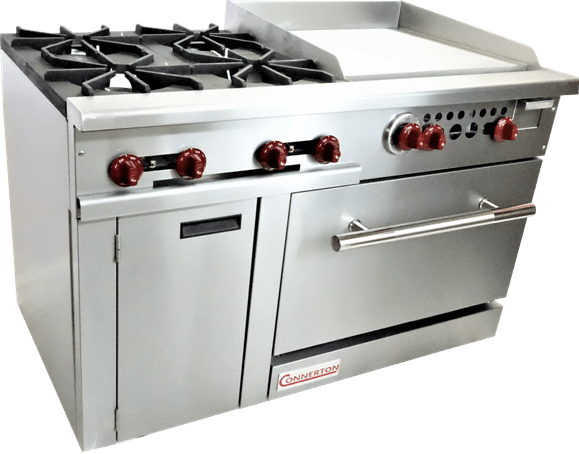 Connerton Model CN48-8 Restaurant Gas Range - 8-OPEN BURNER RANGE | Top ...