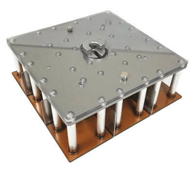 Dutchess IH-9SQ 9 Part Square Extra Head Assembly For BMIH Dough ...