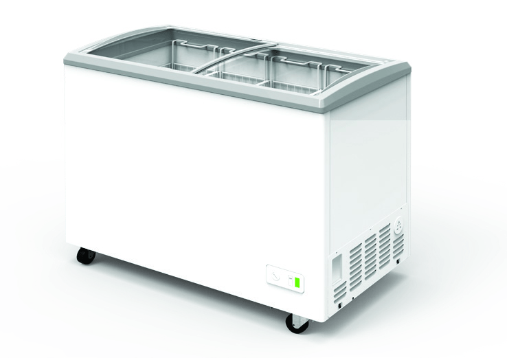 Excellence Industries VBN-3D 29" Narrow Display Freezer, 4.0 Cu Ft ...