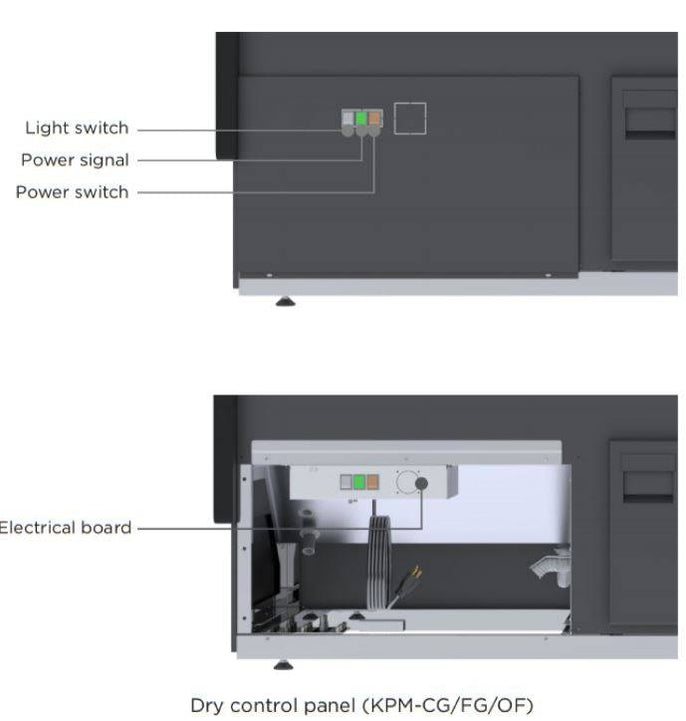 Hydra Kool KPM-CG-80-S Deli Products and Packaged Meat Curved Glass ...