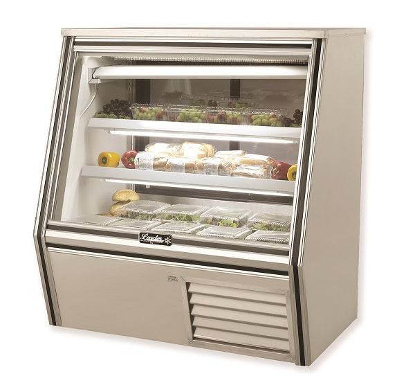 Leader Refrigeration ERCD60ES Counter Deli Display Case with 4 Doors ...