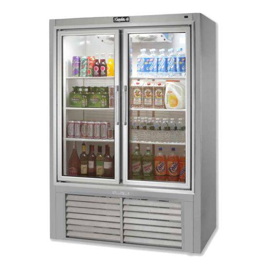 Leader Refrigeration ESPF48 Double Swing Glass Door Freezer with 4x2 ...