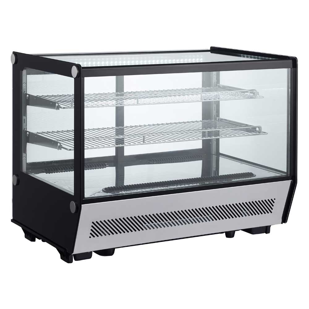 Marchia MDC160-ST 36" Refrigerated Straight Front Glass Countertop Dis