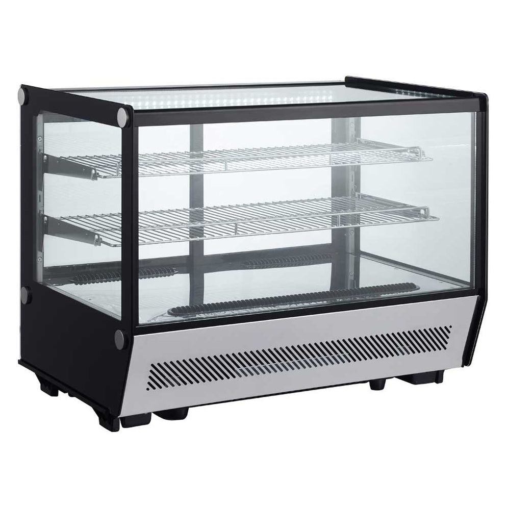 Marchia MDC160-ST 36" Refrigerated Straight Front Glass Countertop ...