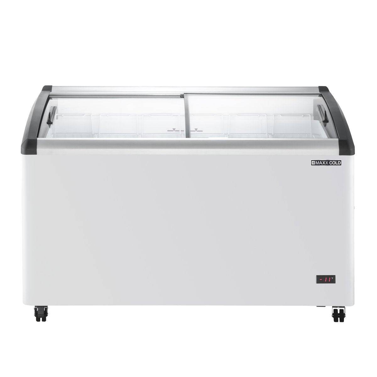 MXF54CHC-6 Maxx Cold 6-Basket Glass Display Chest Freezer Merchandiser