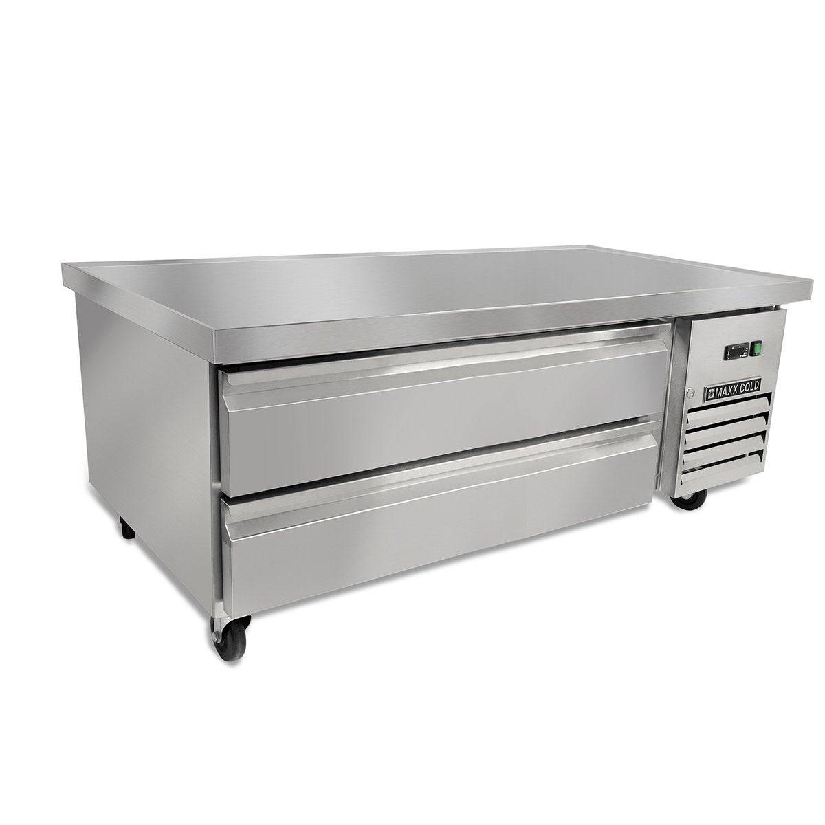 MXCB60HC Maxx Cold Two Drawer Refrigerated Chef Base, 60” Wide | Top ...