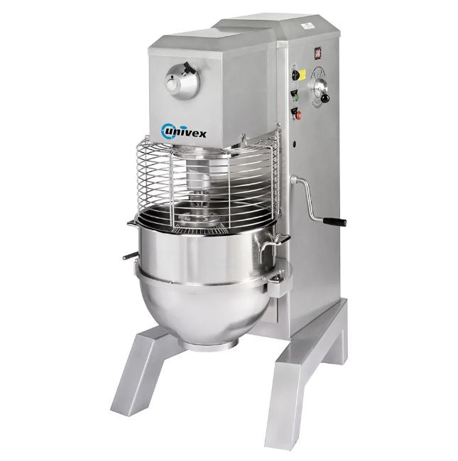 Univex Srm80+ 80 Qt., Mixer Floor Model, 3 Hp, Ss Bowl - 208-240/60/1 ...