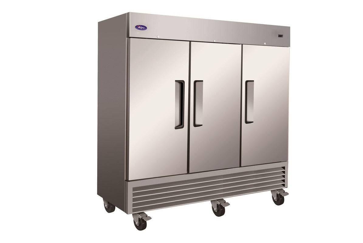 Valpro VP3FDV 72 cu. ft. Triple Solid Door Freezer 115/230v (NEMA L14 ...