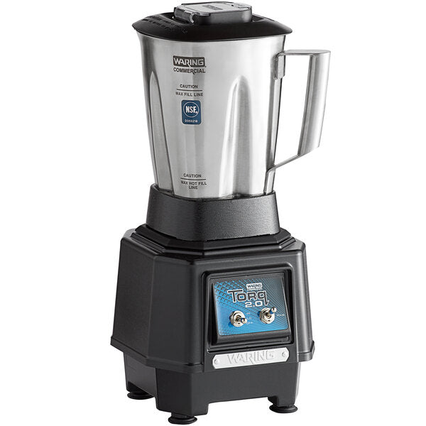 Waring TBB145S4 2 hp Torq 2.0 Blender with Toggle Controls and 48 oz ...