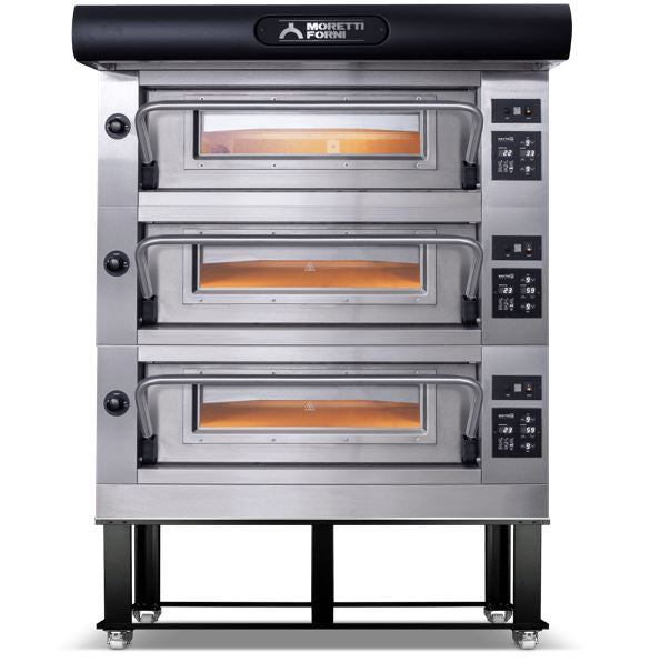 Moretti Forni AMALFI C3 Electric Pizza Oven Amalfi 38'' x 41'' x 7 ...